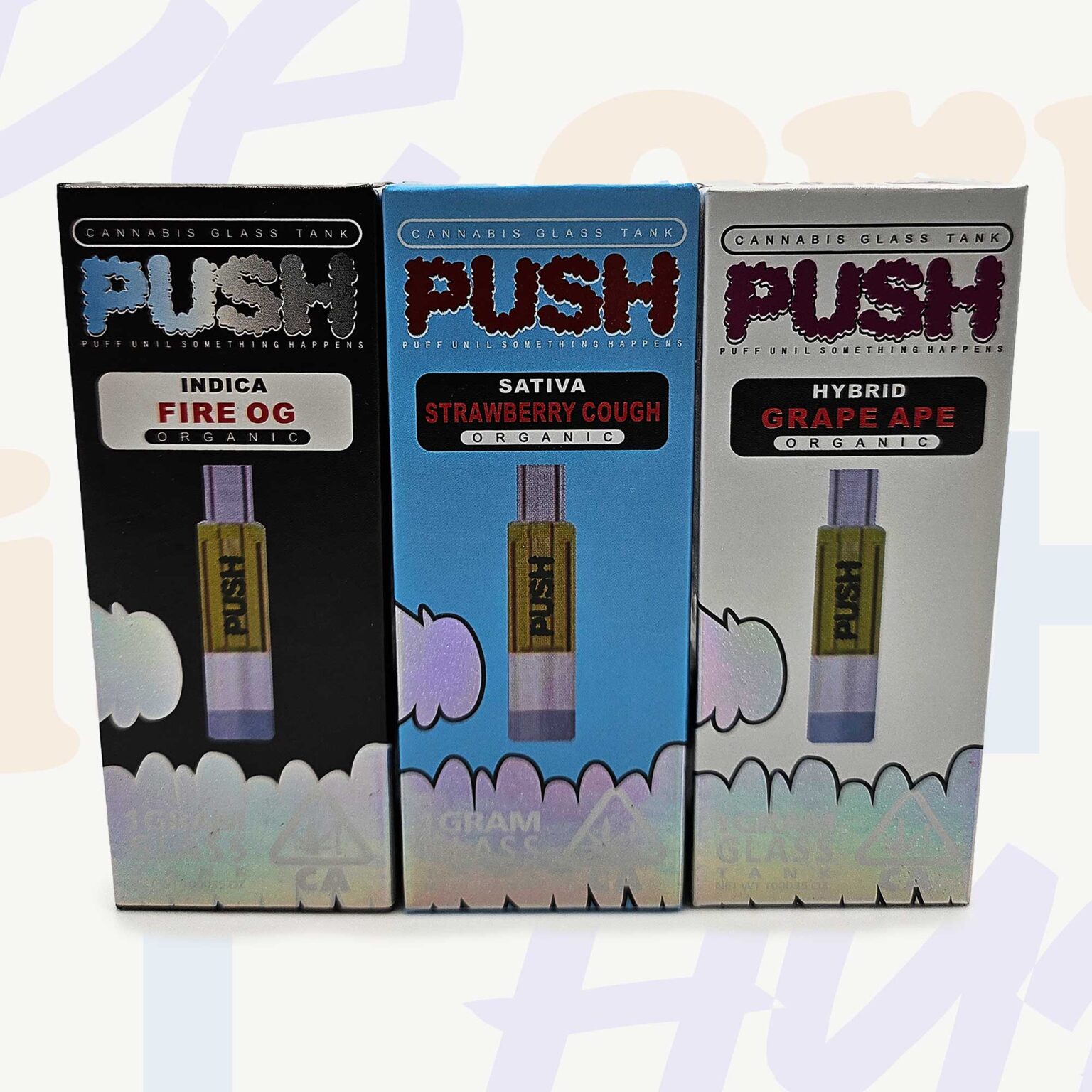Push Full-Gram Cartridges | Premium Cannabis Vaping - Flybuds