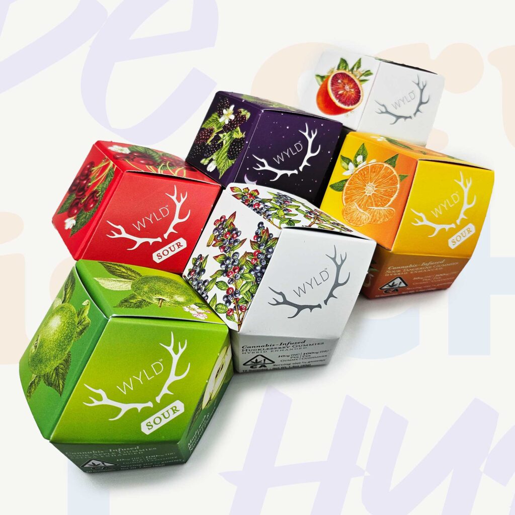 Smashed 1000MG THC Infused Edible Gummies | Fly buds